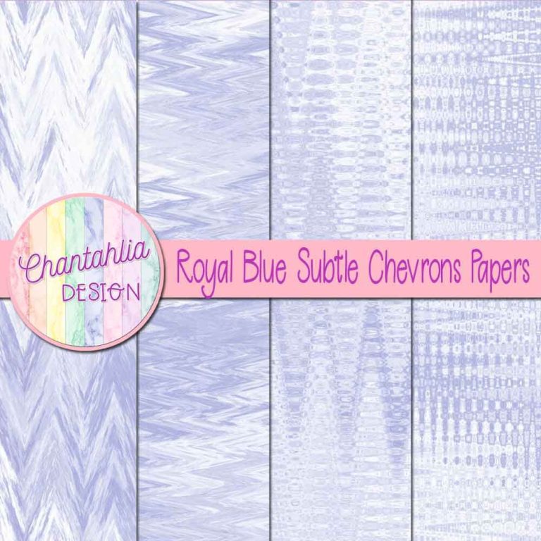 Free Digital Papers featuring Royal Blue Subtle Chevrons Designs