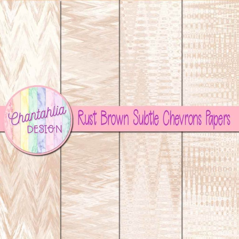 Free Digital Papers featuring Rust Brown Subtle Chevrons Designs