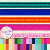 Free Easter Egg Borders Design Elements