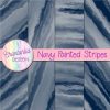 Free Digital Papers featuring Navy Painted Stripes Designs