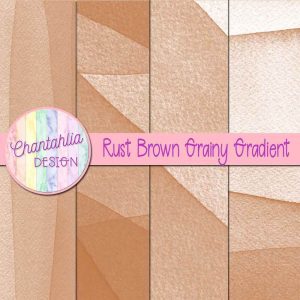 Free Digital Papers featuring Rust Brown Grainy Gradient Designs