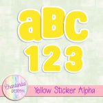 Free Alpha featuring Yellow Sticker Designs