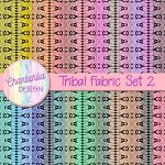 Free Digital Papers featuring a Tribal Design