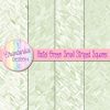 Free Digital Papers featuring Pastel Green Small Striped Squares Designs