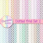 Free Digital Papers featuring a Dotted Grid Design