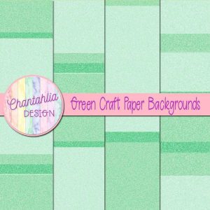 Free Digital Papers featuring Green Craft Paper Backgrounds Designs