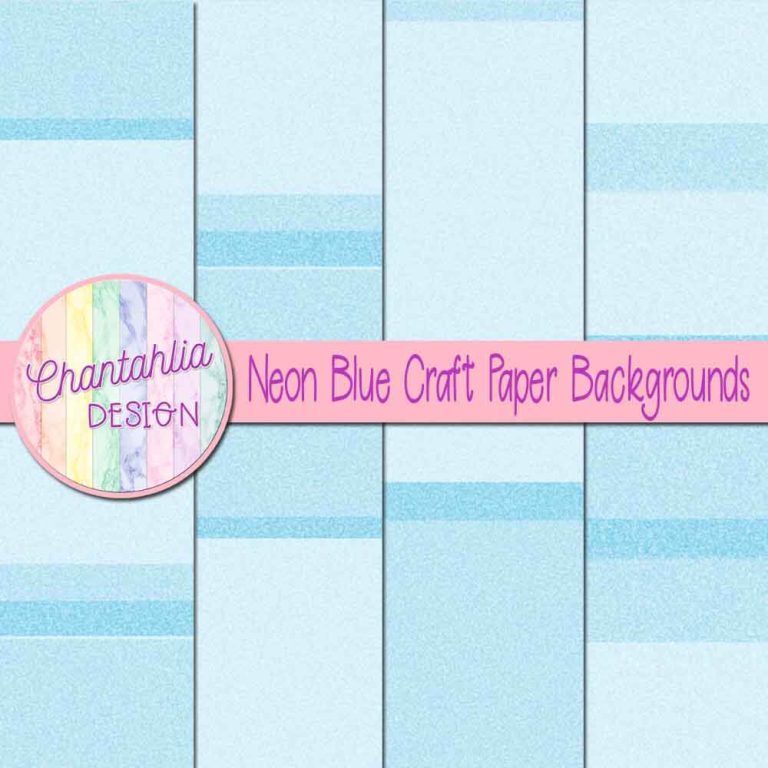 Free Digital Papers featuring Neon Blue Craft Paper Backgrounds Designs