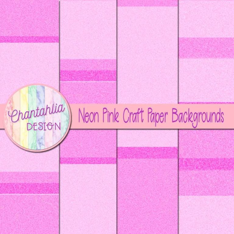 Free Digital Papers featuring Neon Pink Craft Paper Backgrounds Designs