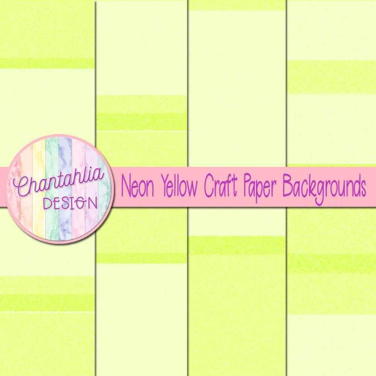 Free Digital Papers featuring Neon Yellow Craft Paper Backgrounds Designs