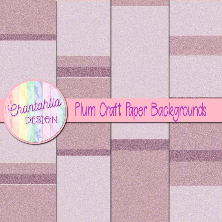 Free Digital Papers featuring Plum Craft Paper Backgrounds Designs