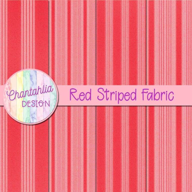 Free Digital Papers featuring Red Striped Fabric Designs