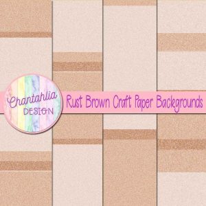 Free Digital Papers featuring Rust Brown Craft Paper Backgrounds Designs