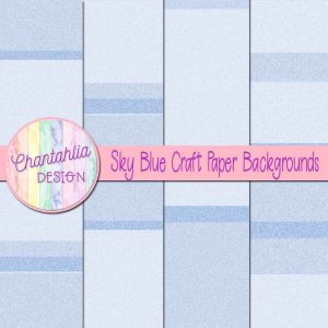 Free Digital Papers featuring Sky Blue Craft Paper Backgrounds Designs