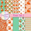 Free Foxes Digital Papers