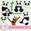 Panda Elements Set 2