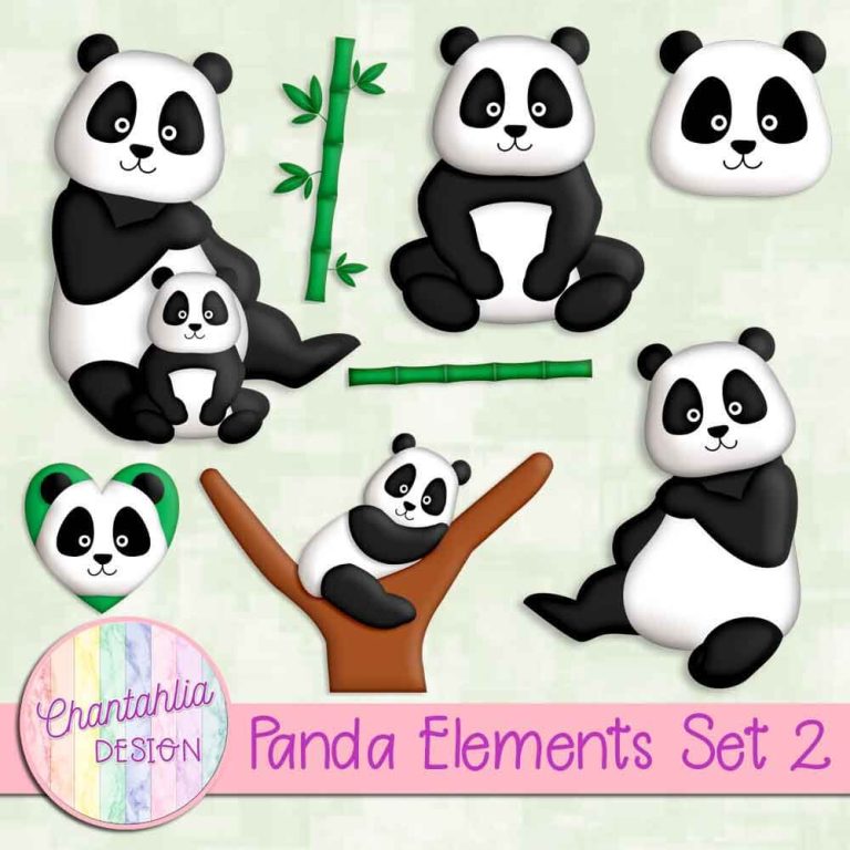 Panda Elements Set 2