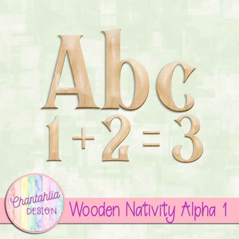 Wooden Nativity Alpha 1