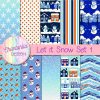 Let it Snow Digital Papers