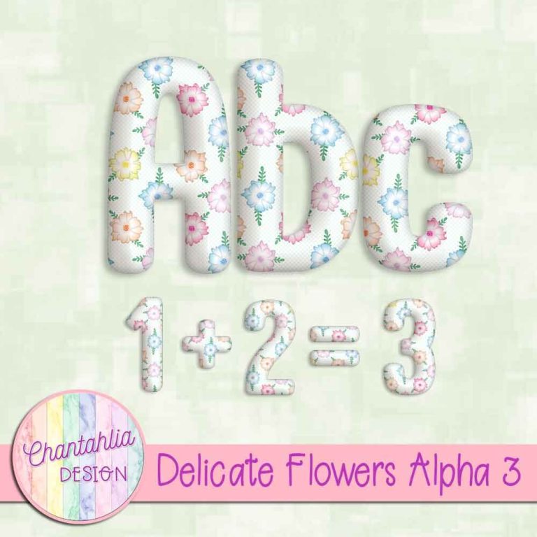 Delicate Flowers Alpha