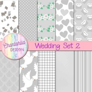 Wedding Digital Papers
