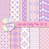 Free digital papers for digital scrapbooking, digital planning and more