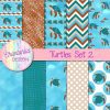 Turtles Digital Papers