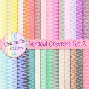 Vertical Chevrons DIgital Papers