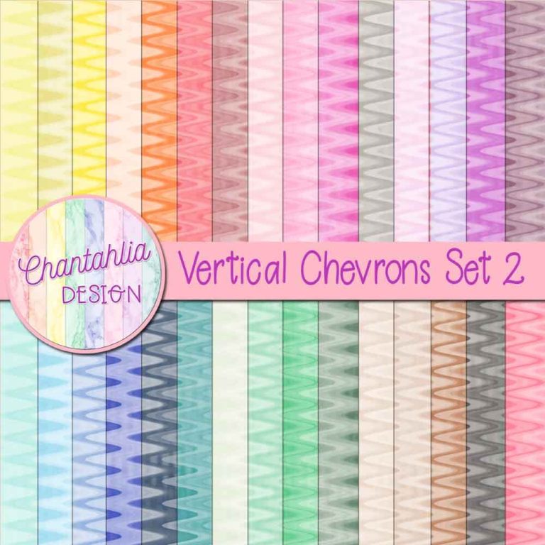 Vertical Chevrons DIgital Papers