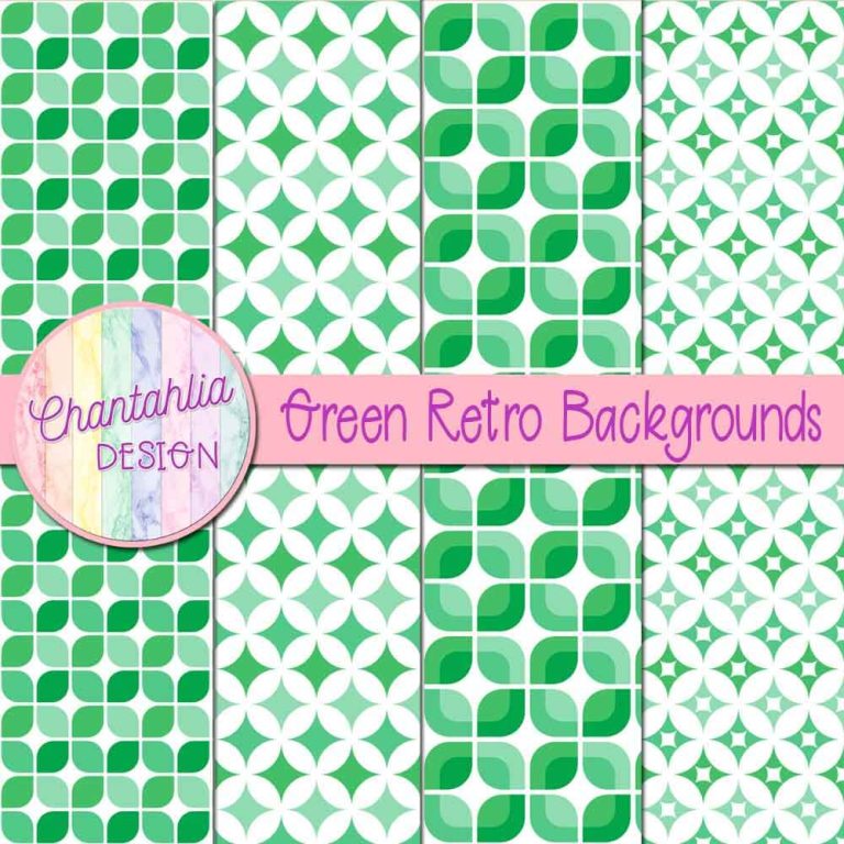 Green Retro Backgrounds