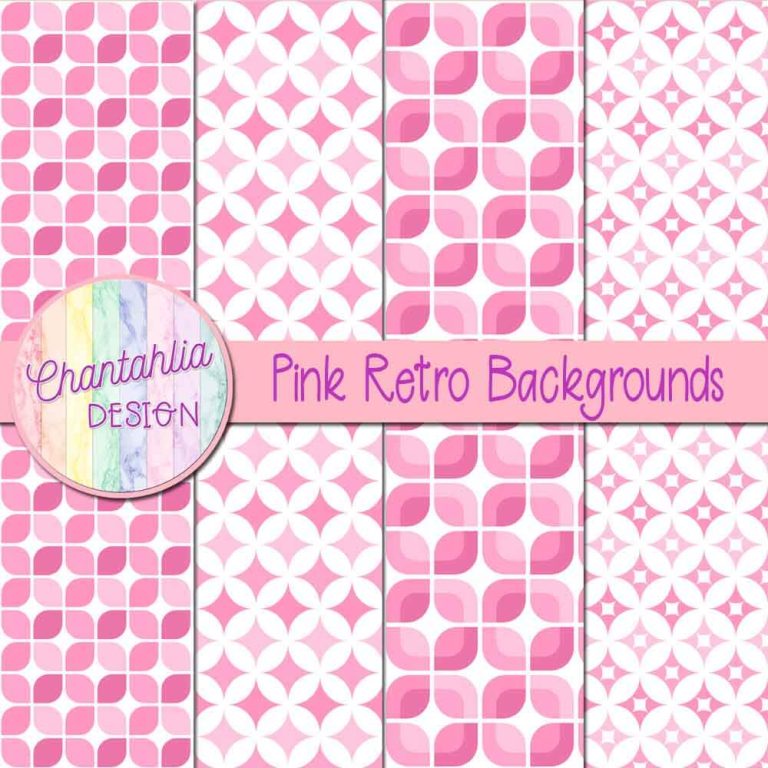 Pink Retro Backgrounds