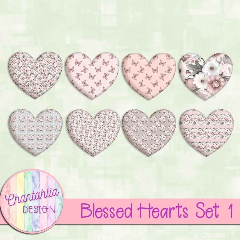 Free design elements / clip art for digital scrapbooking and other crafts