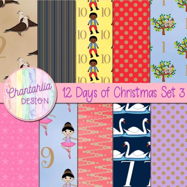 Free digital papers for digital scrapbooking, digital planning and more