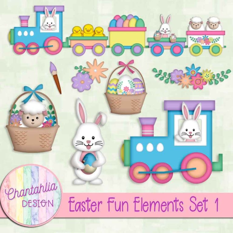 Free design elements / clip art for digital scrapbooking and other crafts