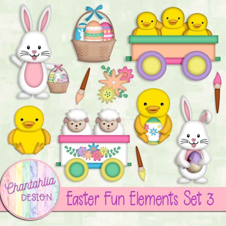 Free design elements / clip art for digital scrapbooking and other crafts