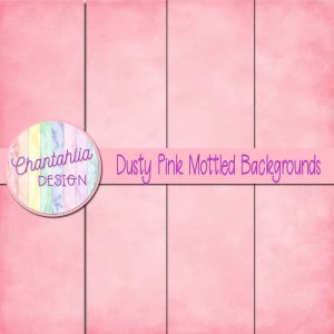 Dusty Pink Mottled Digital Paper Backgrounds