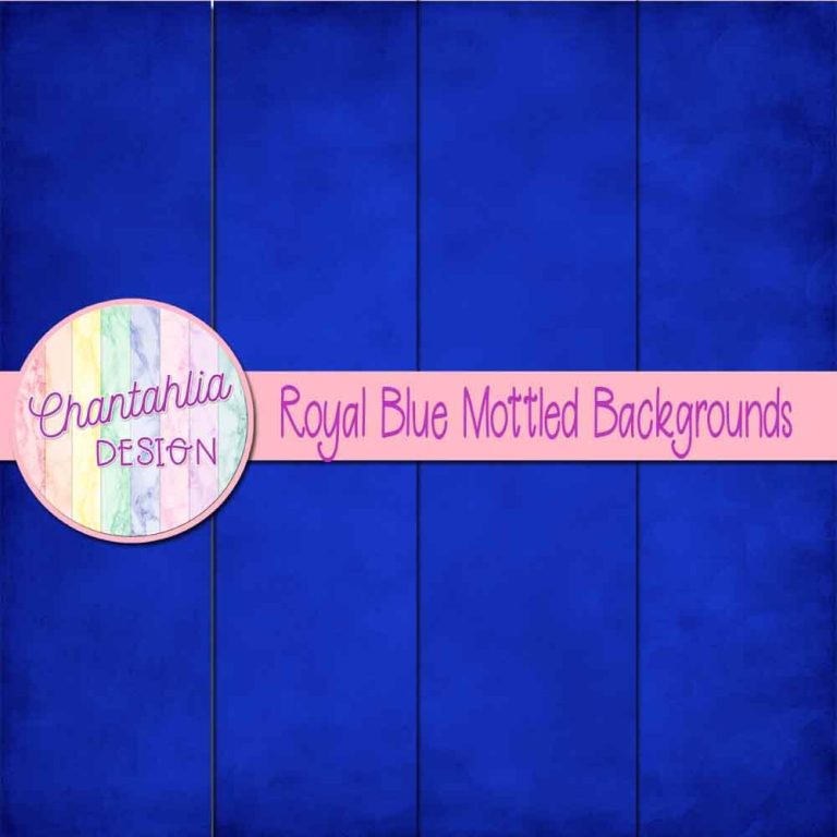 Royal Blue Mottled Digital Paper Backgrounds