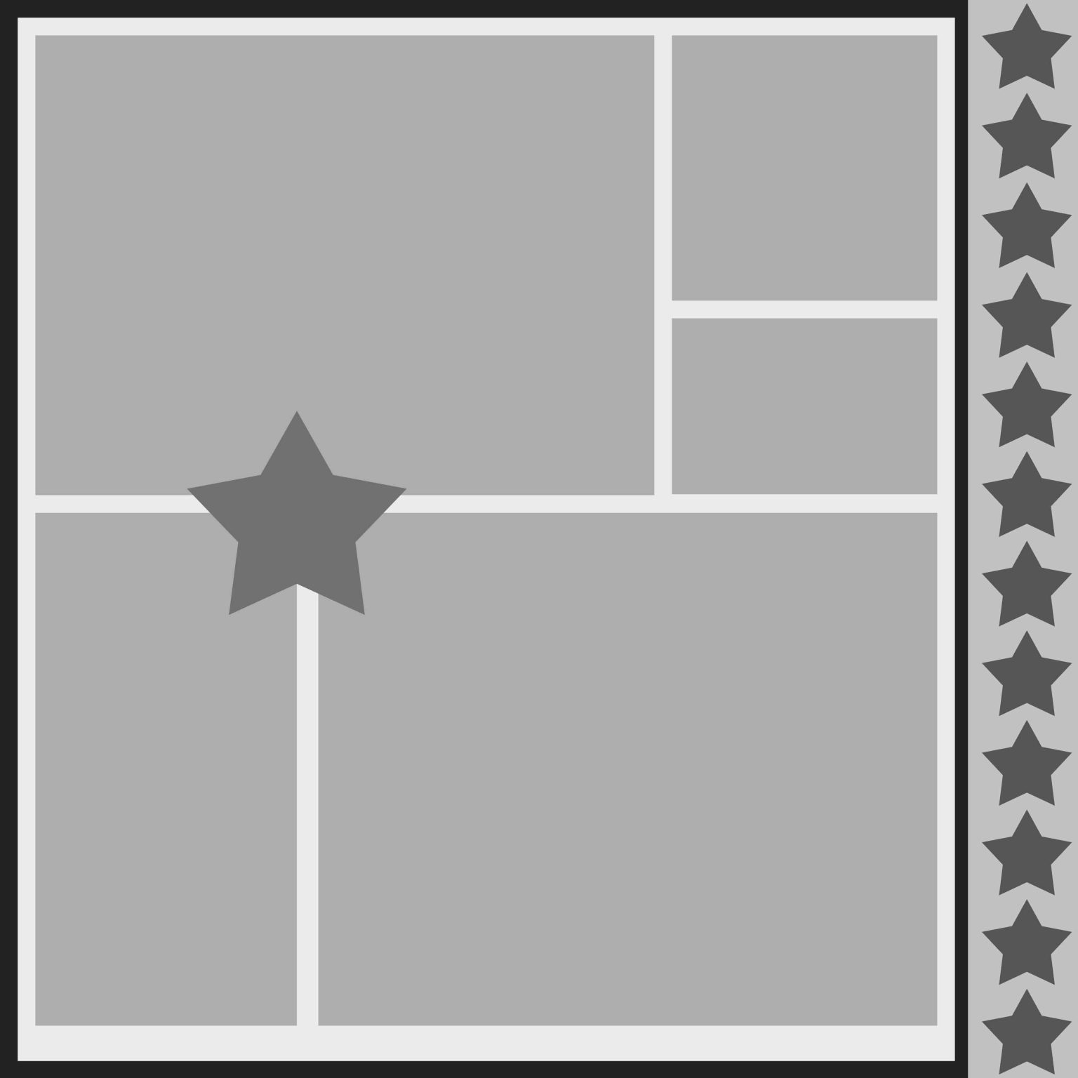 Digital Scrapbook Layout Template 336 - Chantahlia Design