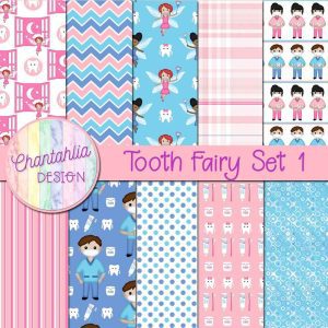 Tooth Fairy Digital Papers