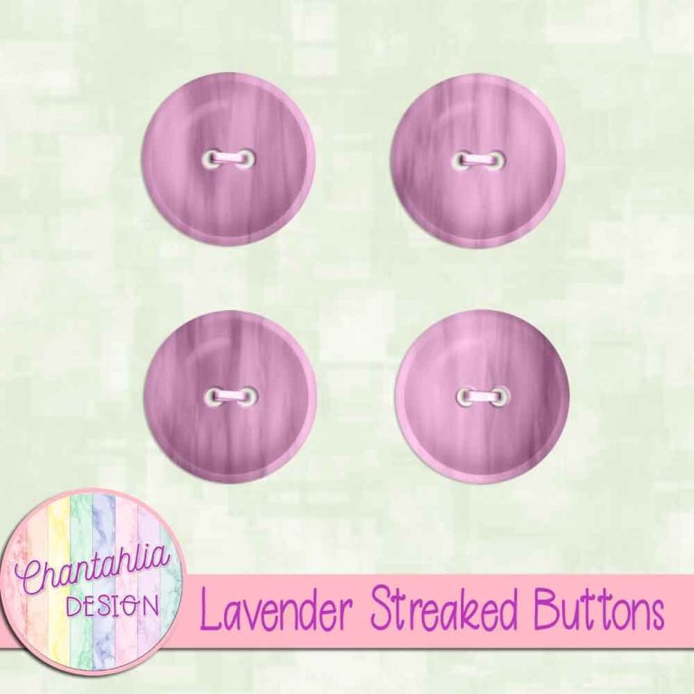 Lavender Streaked Buttons