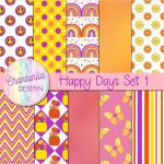 Free digital papers for digital scrapbooking, digital planning and more