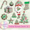 Christmas Patchwork Elements Set 3 - Chantahlia Design