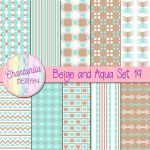 Free digital papers for digital scrapbooking, digital planning and more