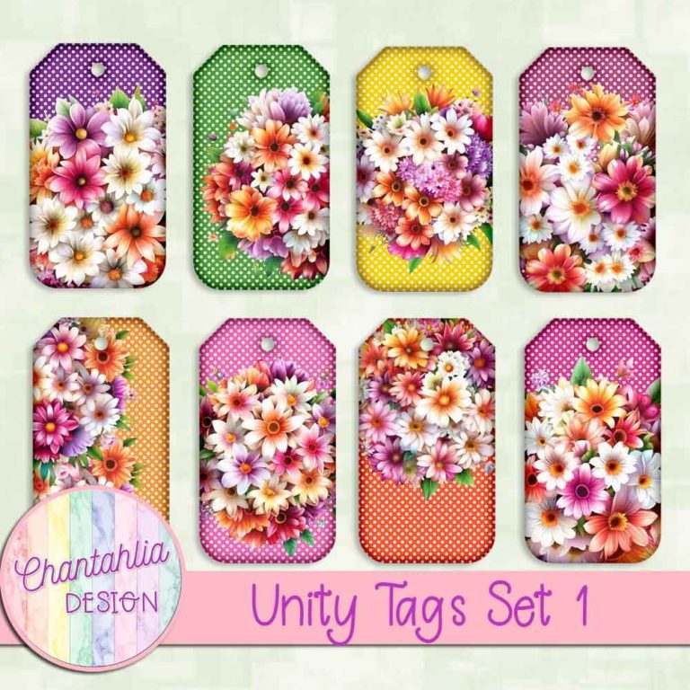 Unity Tags Set 1 - Chantahlia Design