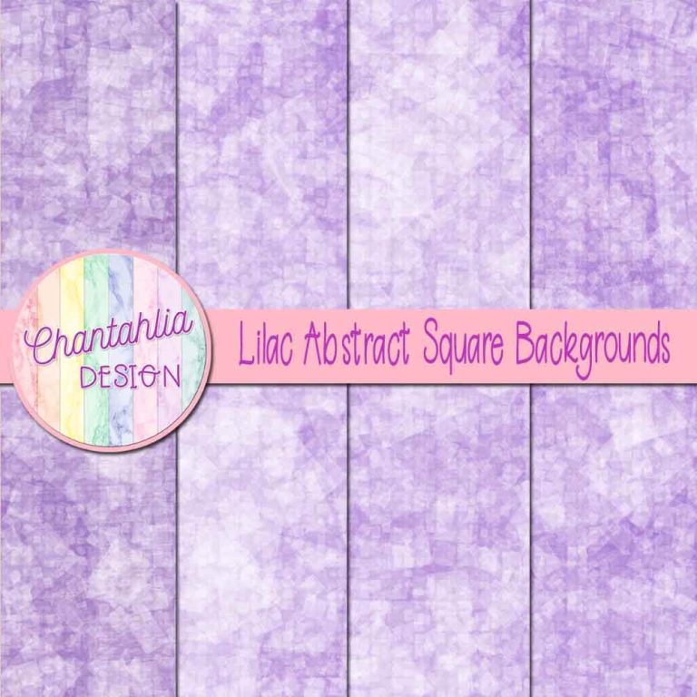 Lilac Abstract Square Backgrounds - Chantahlia Design