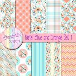 Free digital papers for digital scrapbooking, digital planning and more