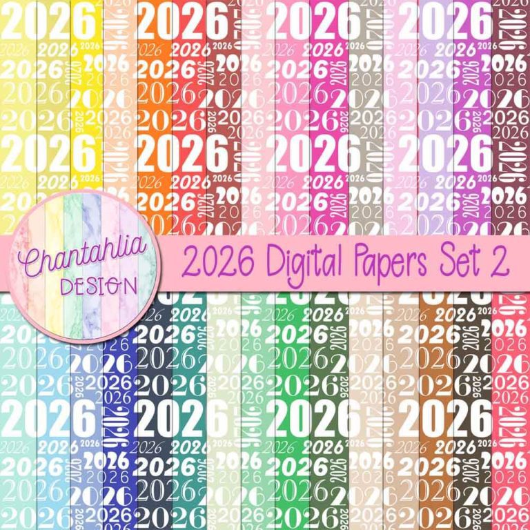 Free digital papers for digital scrapbooking, digital planning and more