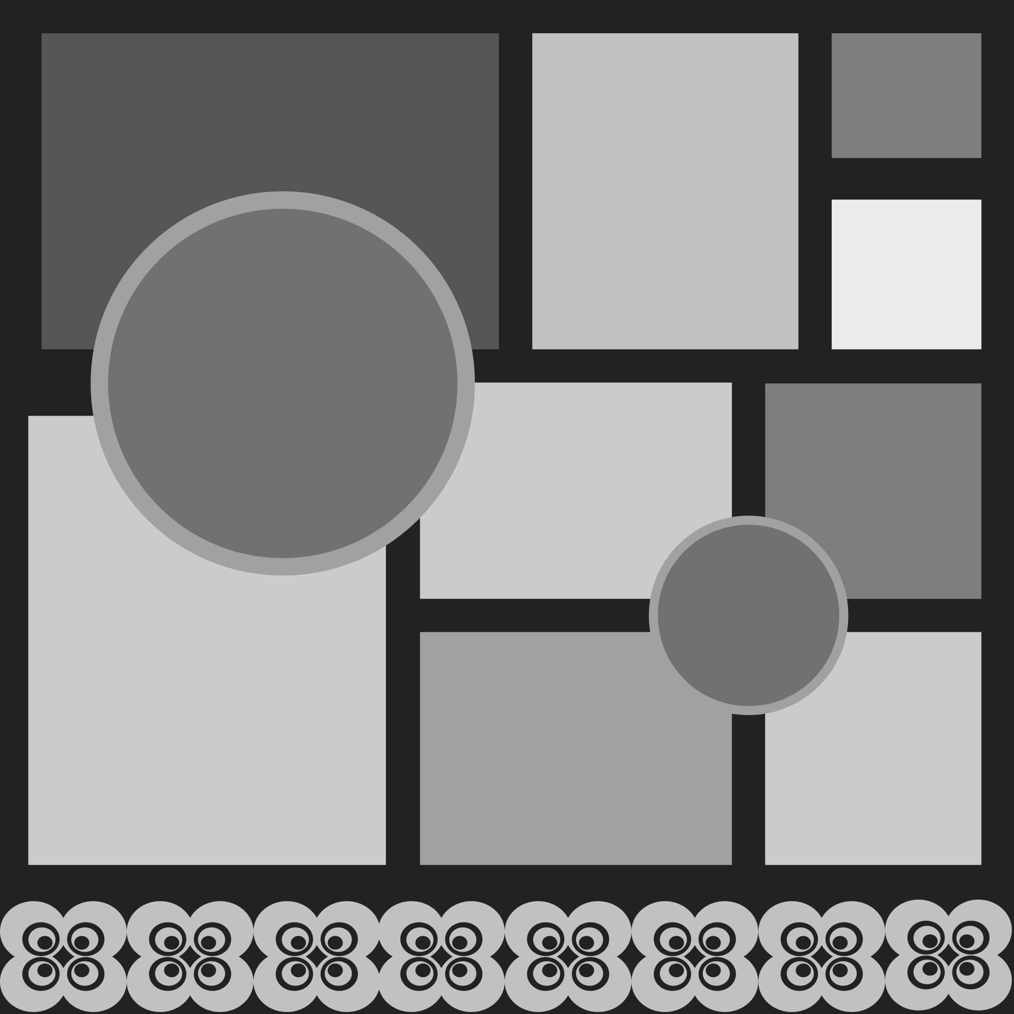 Digital Scrapbook Layout Template 420 - Chantahlia Design